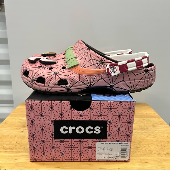 CROCS | Shoes | Crocs Demon Slayer Classic Clogs Us Sz 1m Nezuko In ...